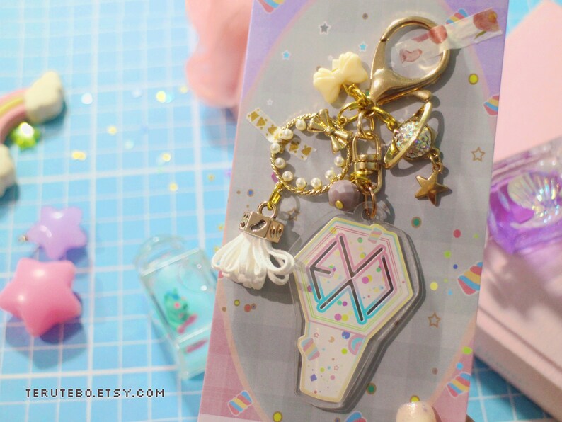 EXO Lightstick / exo keychain | Etsy