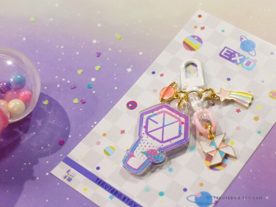 EXO Keychain / Airpod Keychain / Phone Strap Charm keychain - Etsy