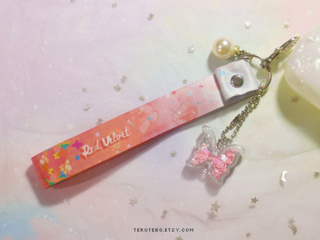 RED VELVET Lanyard / Red Velvet Lightstick Strap / Wrist Strap - Etsy