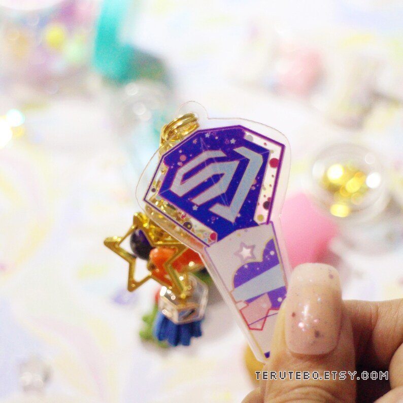 Super Junior Keychains Lightstick / Suju / Sj / Keychain Charm - Etsy
