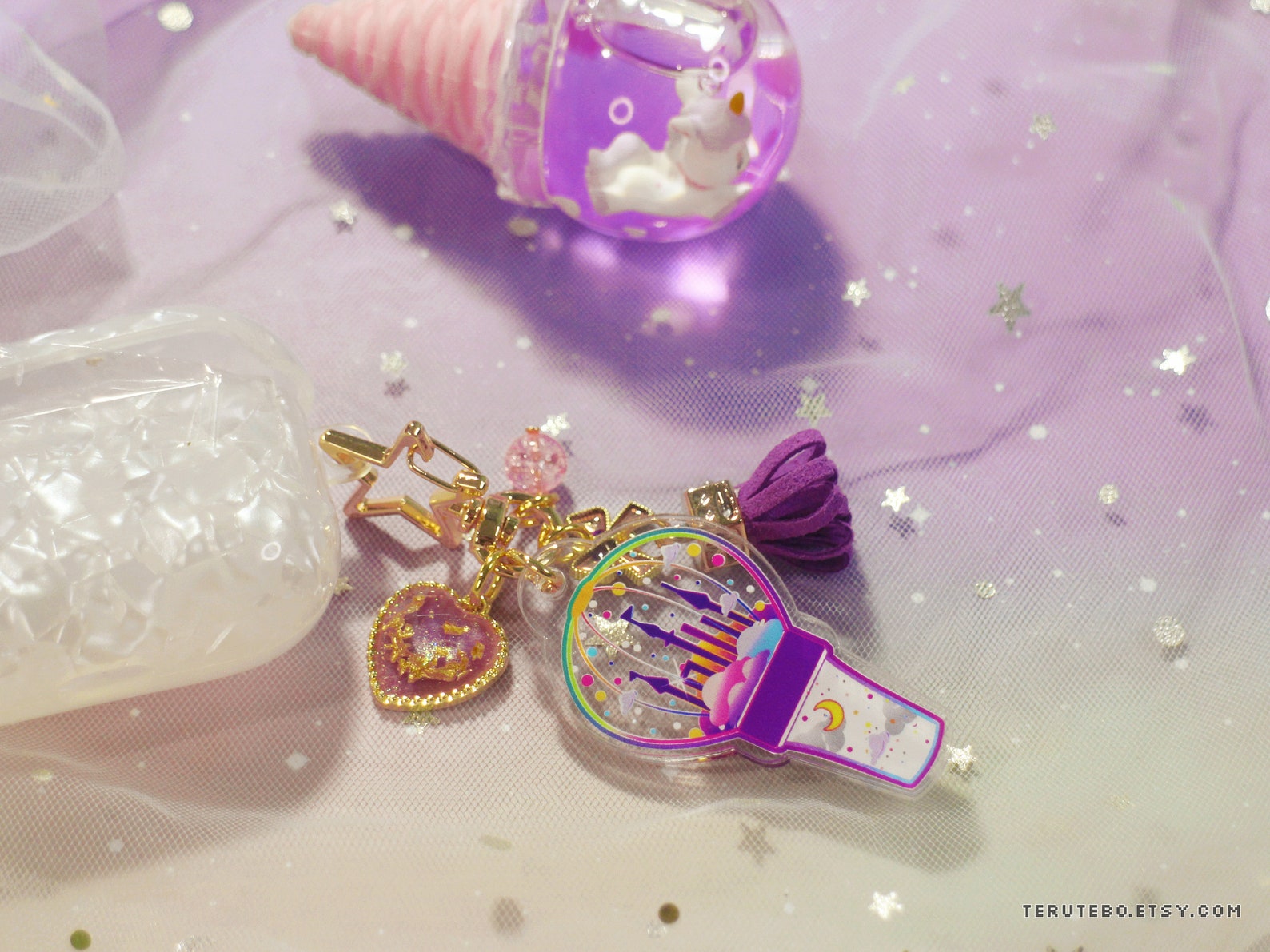 GIDLE Lightstick Keychain / gi-dle Keychain Acrylic NEW Charm - Etsy