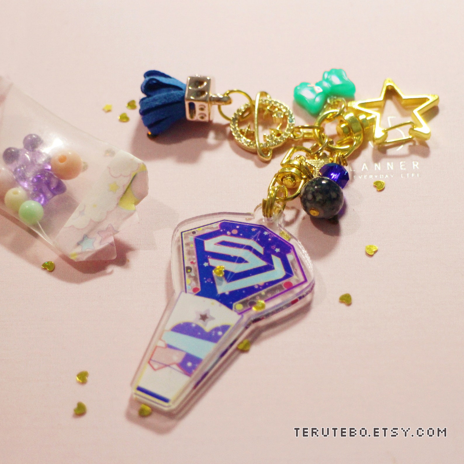 Super Junior Keychains Lightstick / Suju / Sj / Keychain Charm - Etsy