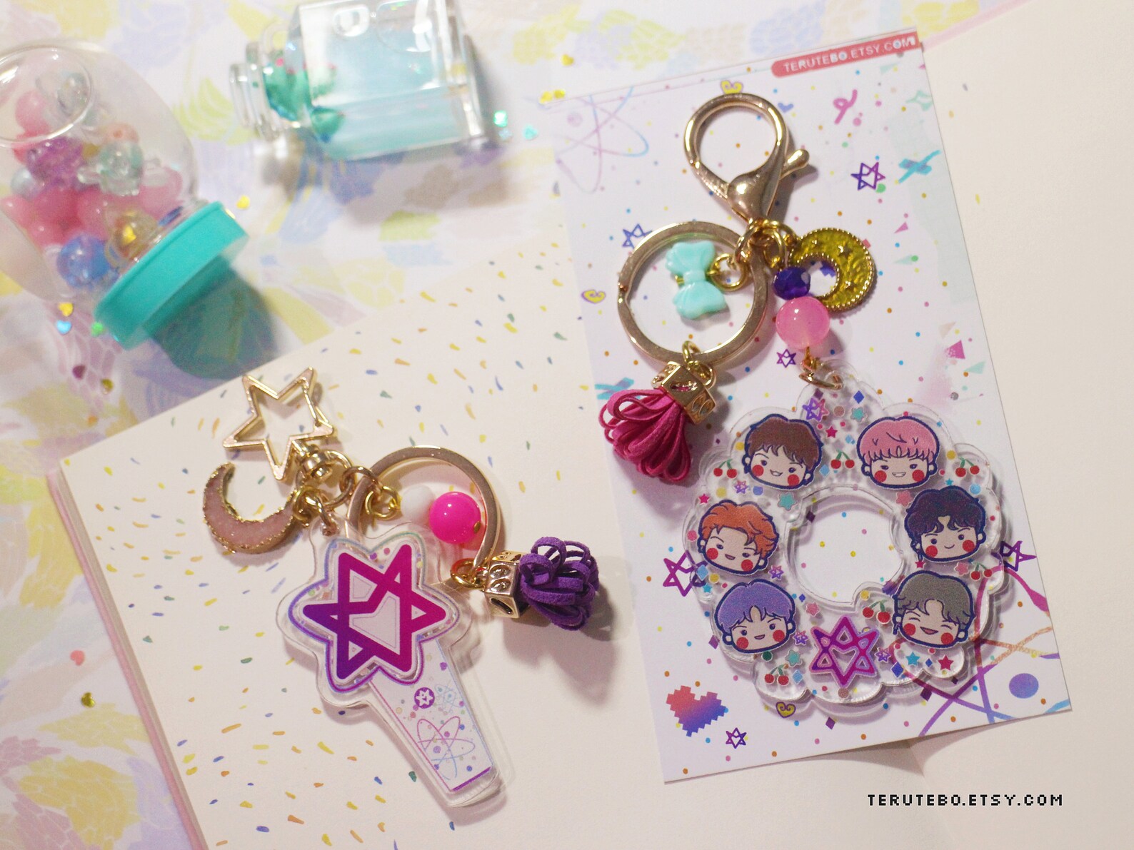 ASTRO Keychain / Key Ring / Astro Charm / Kpop Key Chain / | Etsy