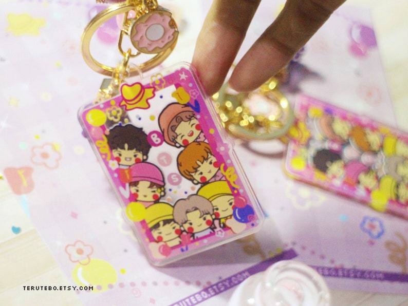 BTS Keychains Butter BTS Keychain Group Festa / Chibi | Etsy
