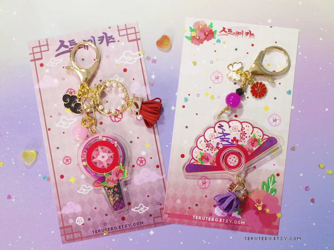 STRAY KIDS Keychain / Thunderous / Stray Kids Lightstick Charm / "소리꾼 ...