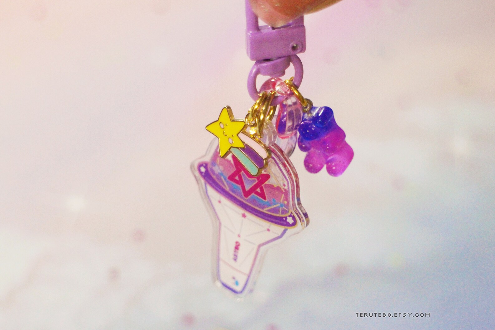 ASTRO Kpop Keychain / Astro Keychain Lightstick Acrylic Group | Etsy