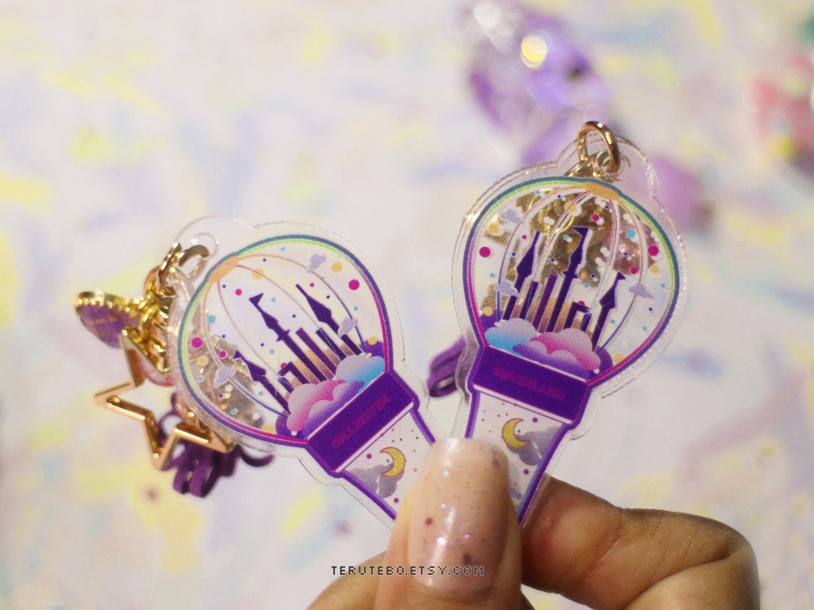 GIDLE lightstick keychain / GI-dle keychain acrylic | Etsy