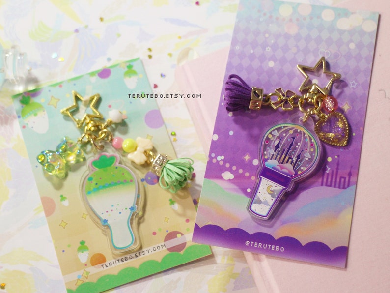 GIDLE lightstick keychain / GI-dle keychain acrylic | Etsy