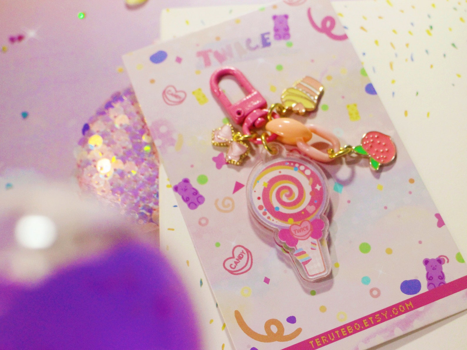 TWICE Keychain / Kpop Lightstick Keychain keychain Only - Etsy