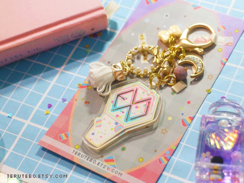 EXO Lightstick / exo keychain | Etsy