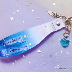 Super Junior Keychains Lightstick / Suju / Sj / Keychain Charm (blue ...