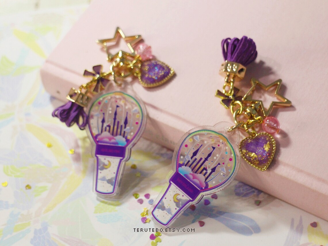 GIDLE lightstick keychain / GI-dle keychain acrylic | Etsy