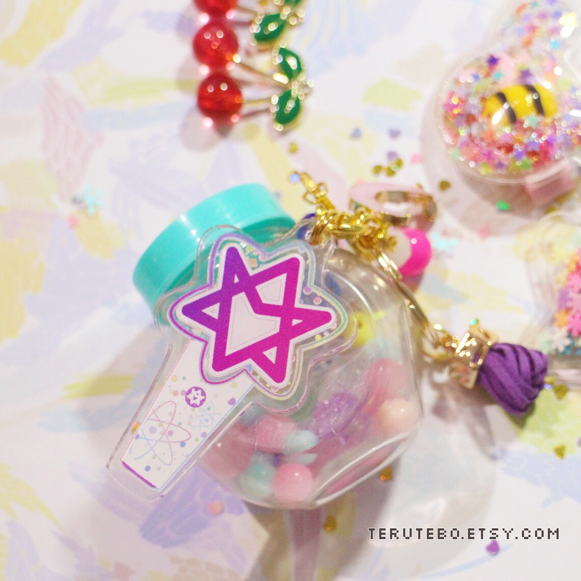 ASTRO lightstick / astro keychain / key ring / astro charm / | Etsy