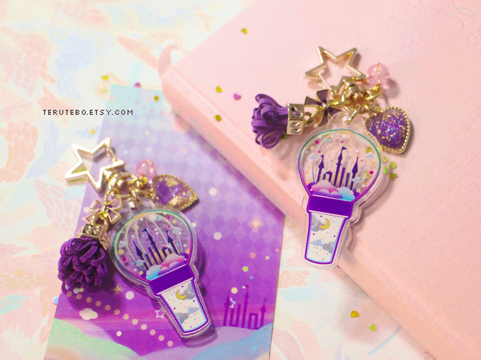 GIDLE Lightstick Keychain / gi-dle Keychain Acrylic NEW Charm - Etsy