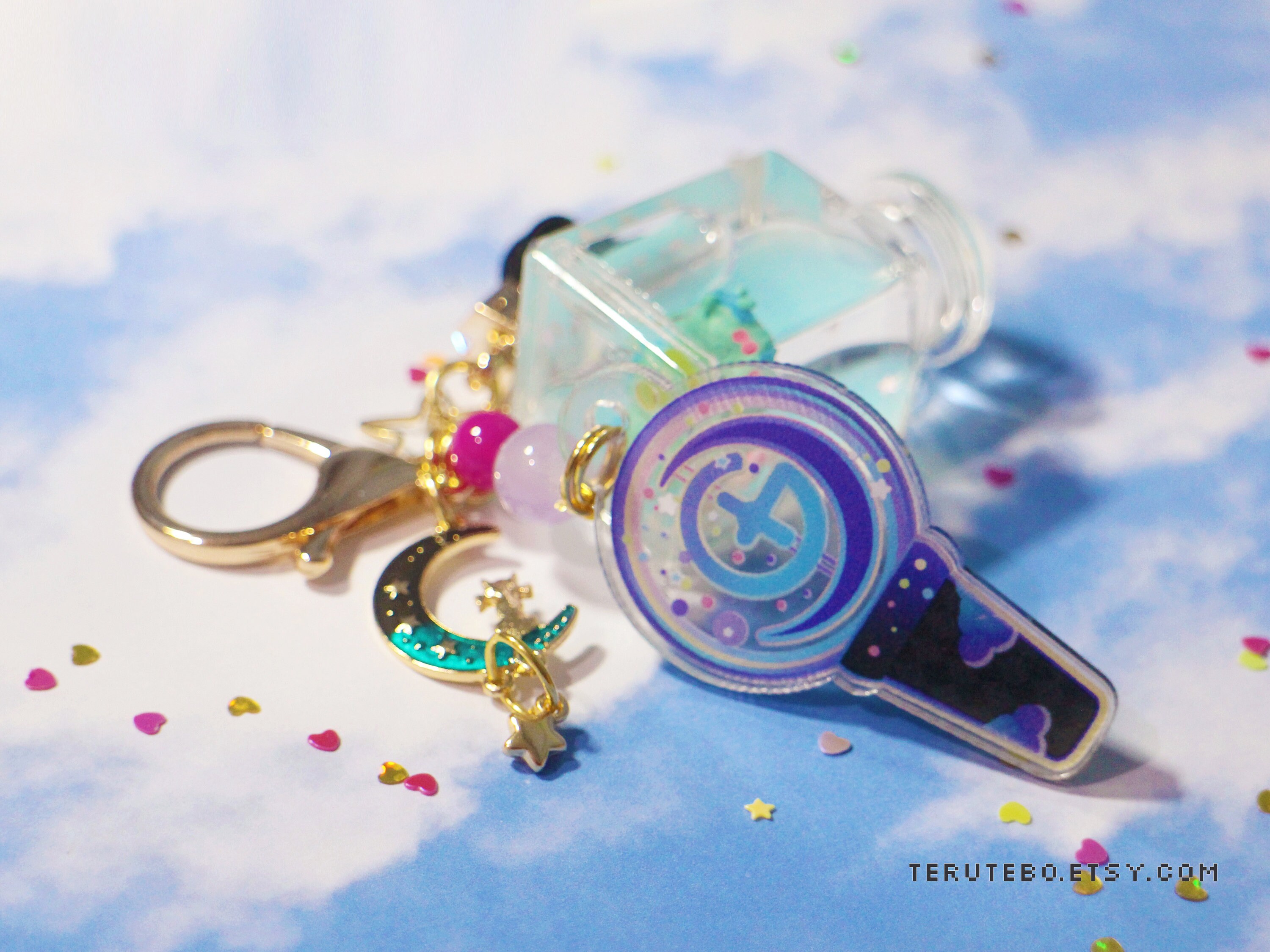 Gfriend Lightstick / G-friend Keychain | Etsy