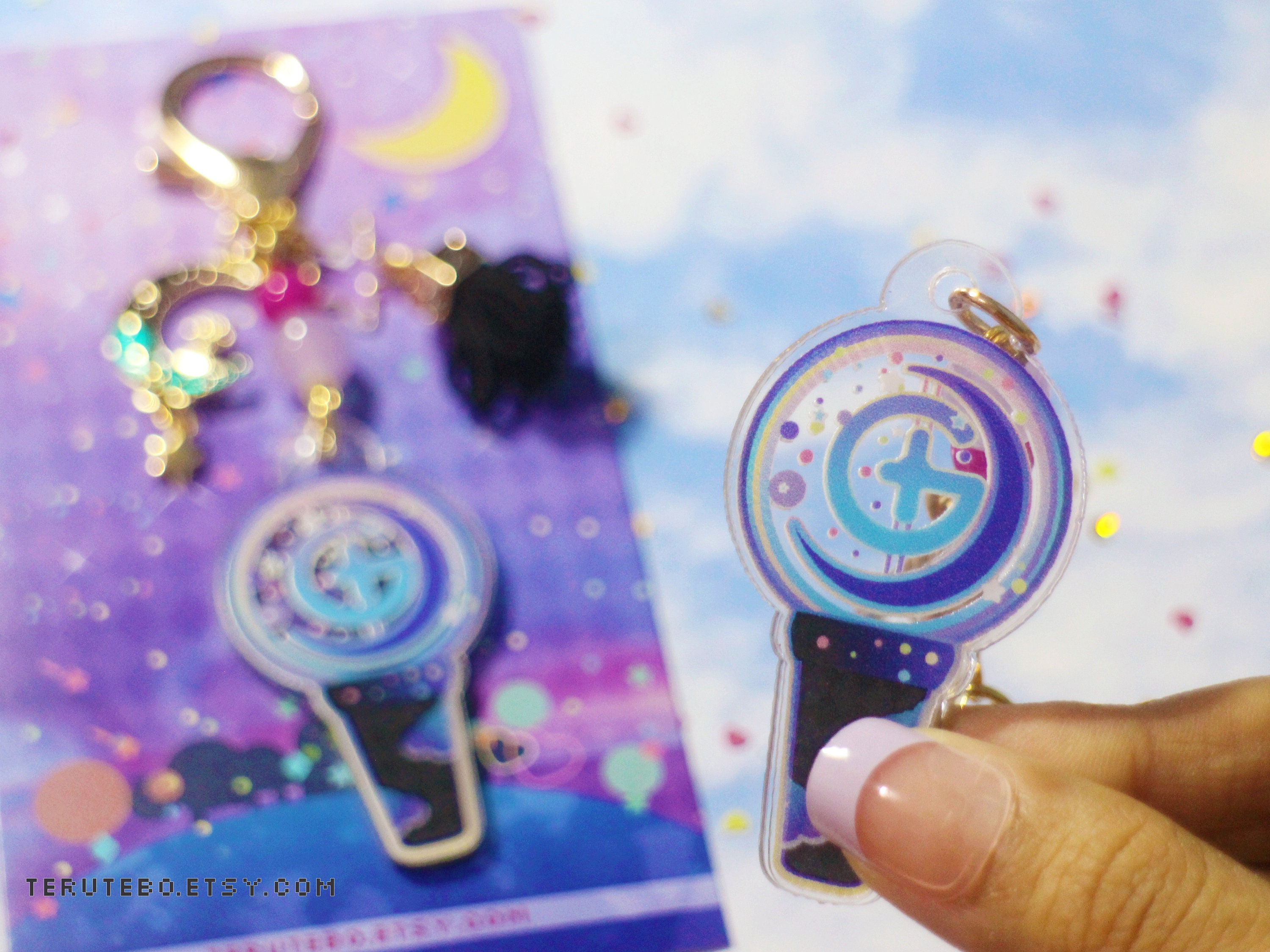 Gfriend Lightstick / G-friend Keychain | Etsy