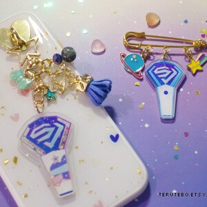 Super Junior Keychains Lightstick / Suju / Sj / Keychain Charm - Etsy
