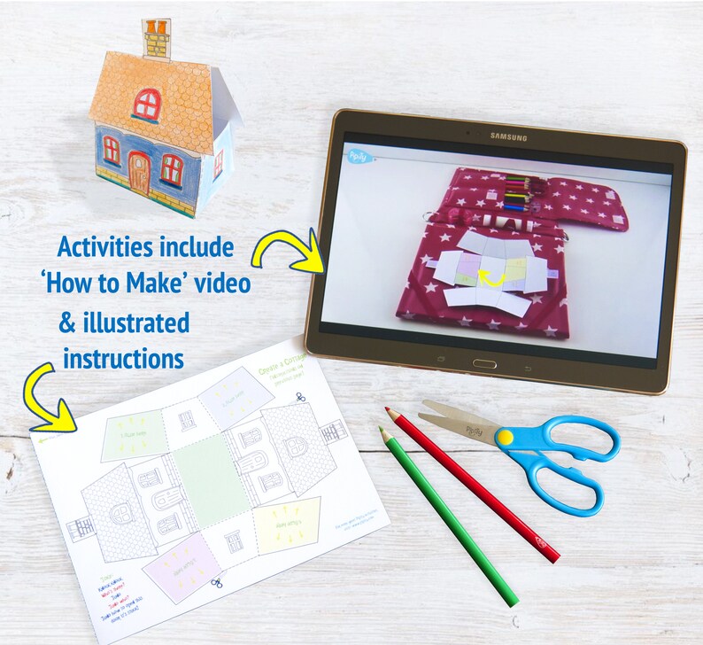 Pipity Travel Activity Book Activity Book for Kids Paper - Etsy UK