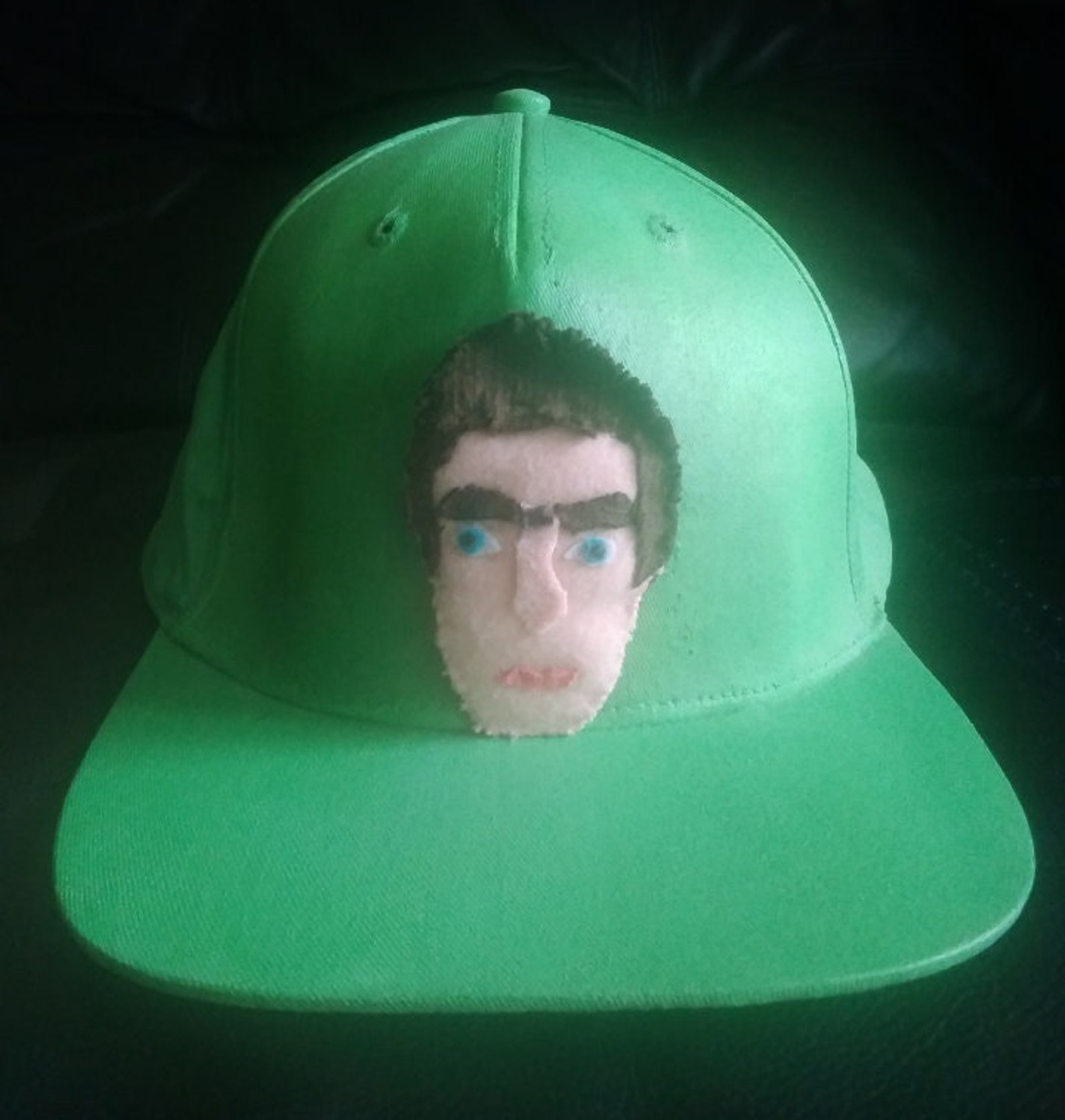 Oasis, Liam Gallagher, Unofficial, Hand-painted, Snapback Baseball Cap ...