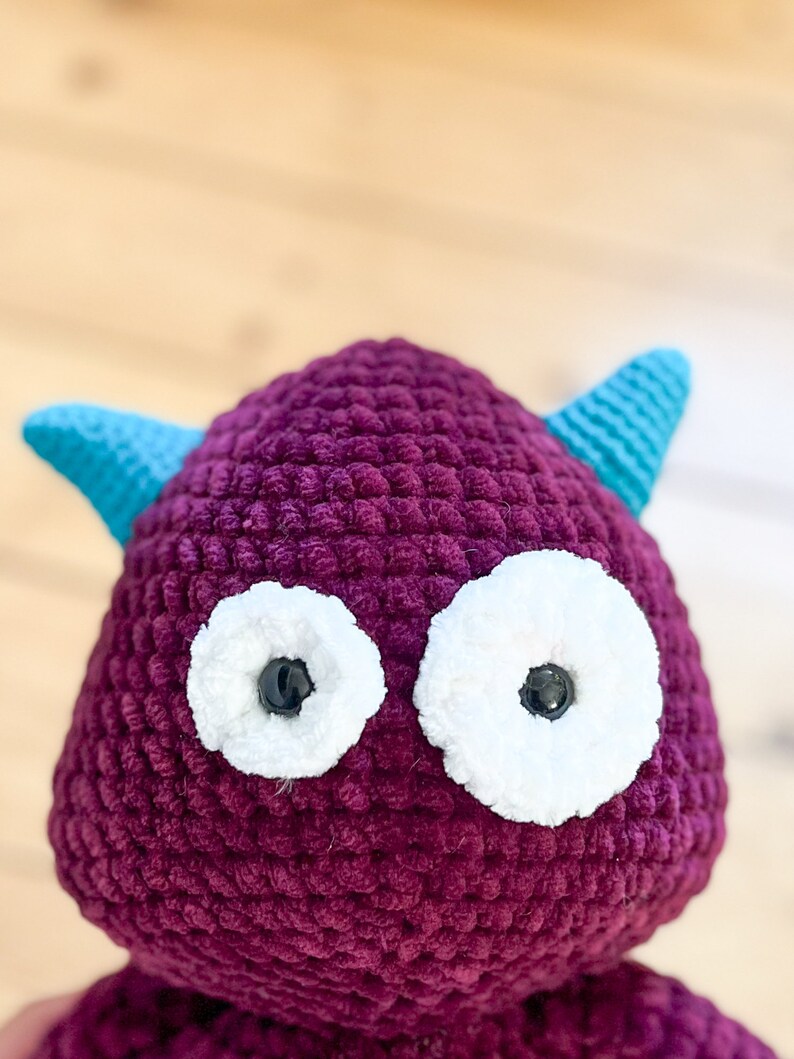 Crochet Pattern Monster (german Crochet Pattern) - Etsy