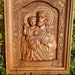 Saint Joseph Wood Carved Religious Personalised Icon Wall - Etsy