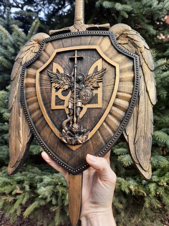 Archangel Michael Sword And Shield
