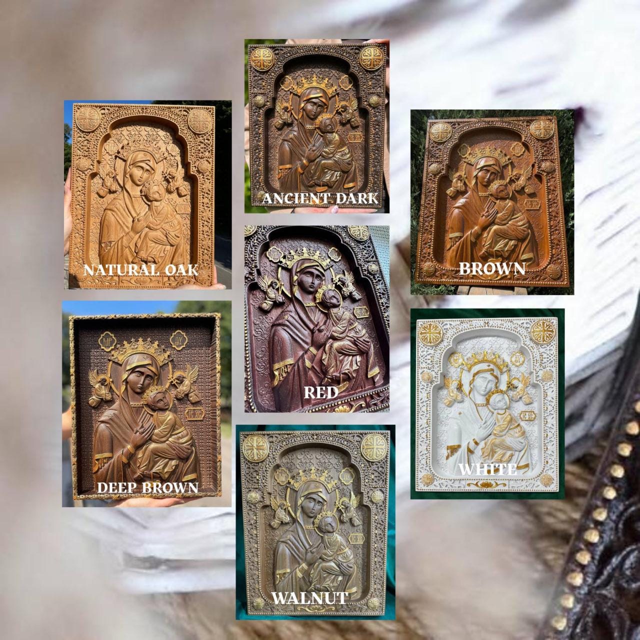 Saint Mary Goretti Girl Wood Carving Religious Catholic Icons of Our ...
