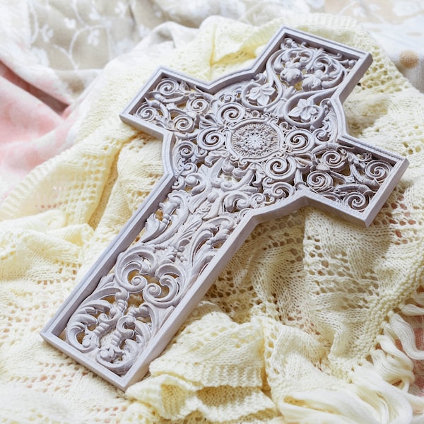 Wooden Wall Cross - Etsy