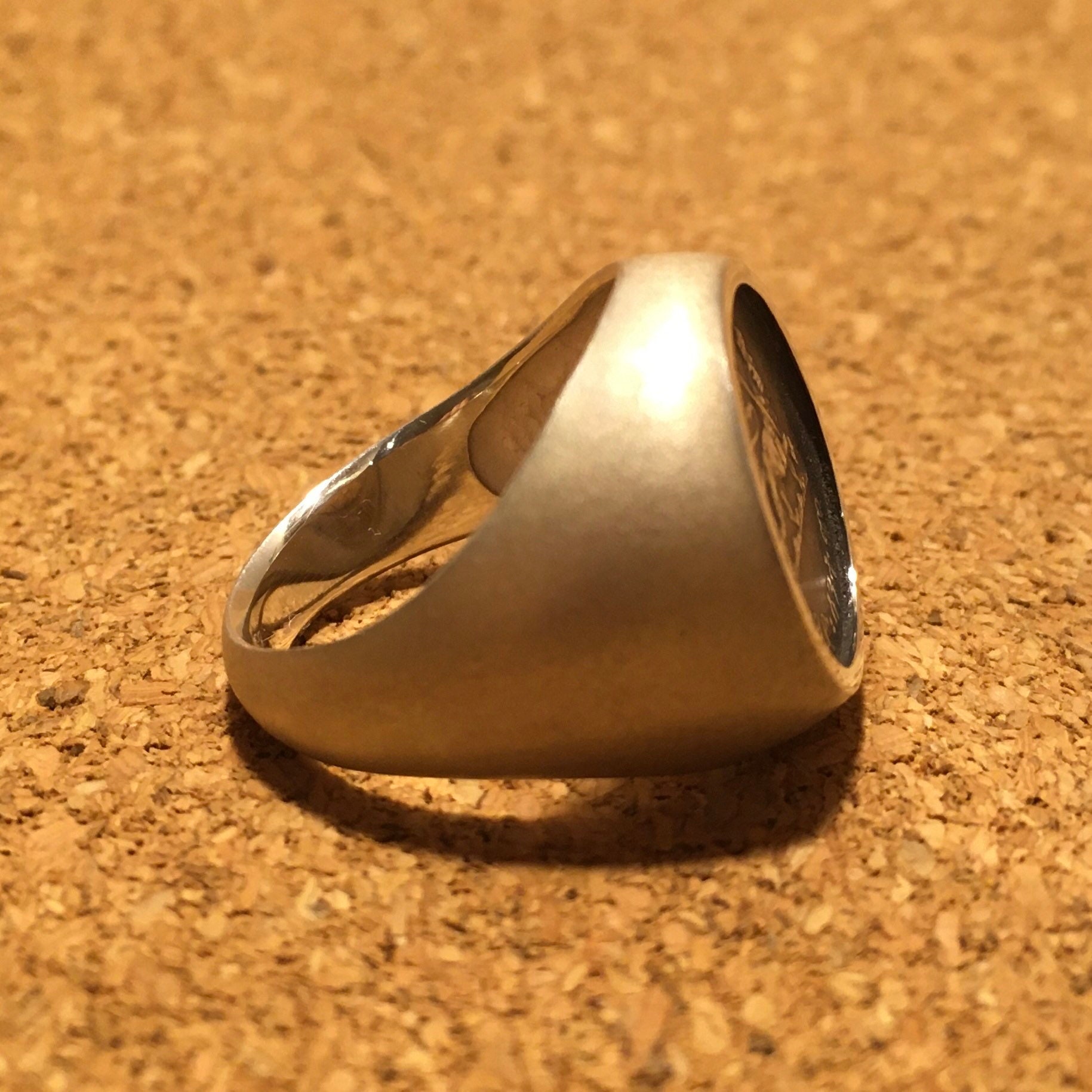 Lion of Judah Signet Ring in Solid Silver. Ethiopian Design From 1944 ...