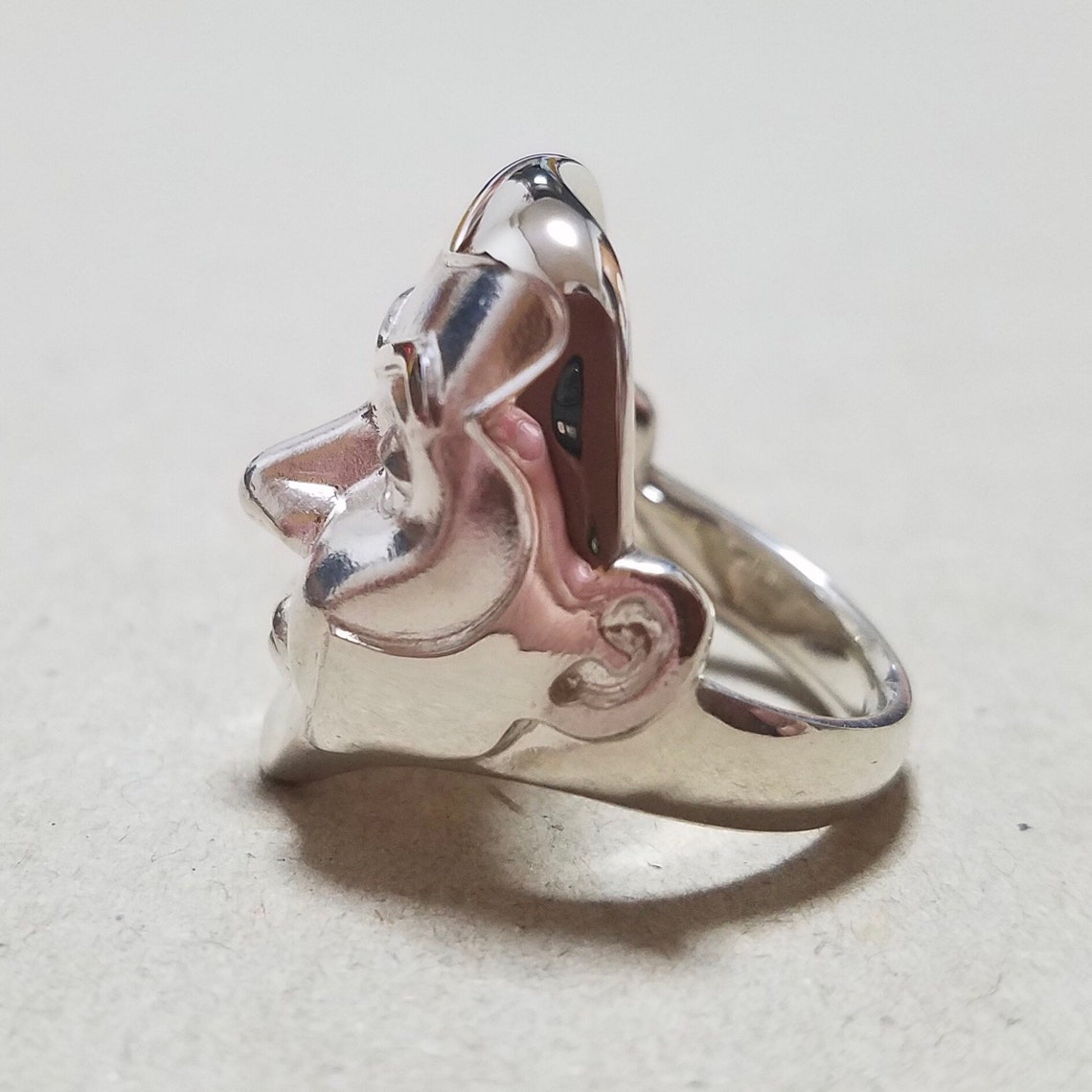 SKINHEAD Face Ring. Faithful and Realistic Reproduction of an - Etsy