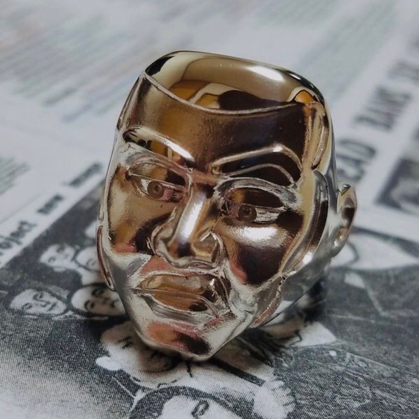SKINHEAD Face Ring. Faithful and Realistic Reproduction of an Early ...