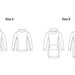 Jasper Crossover Collar Add-on - PDF Sewing Pattern - Etsy