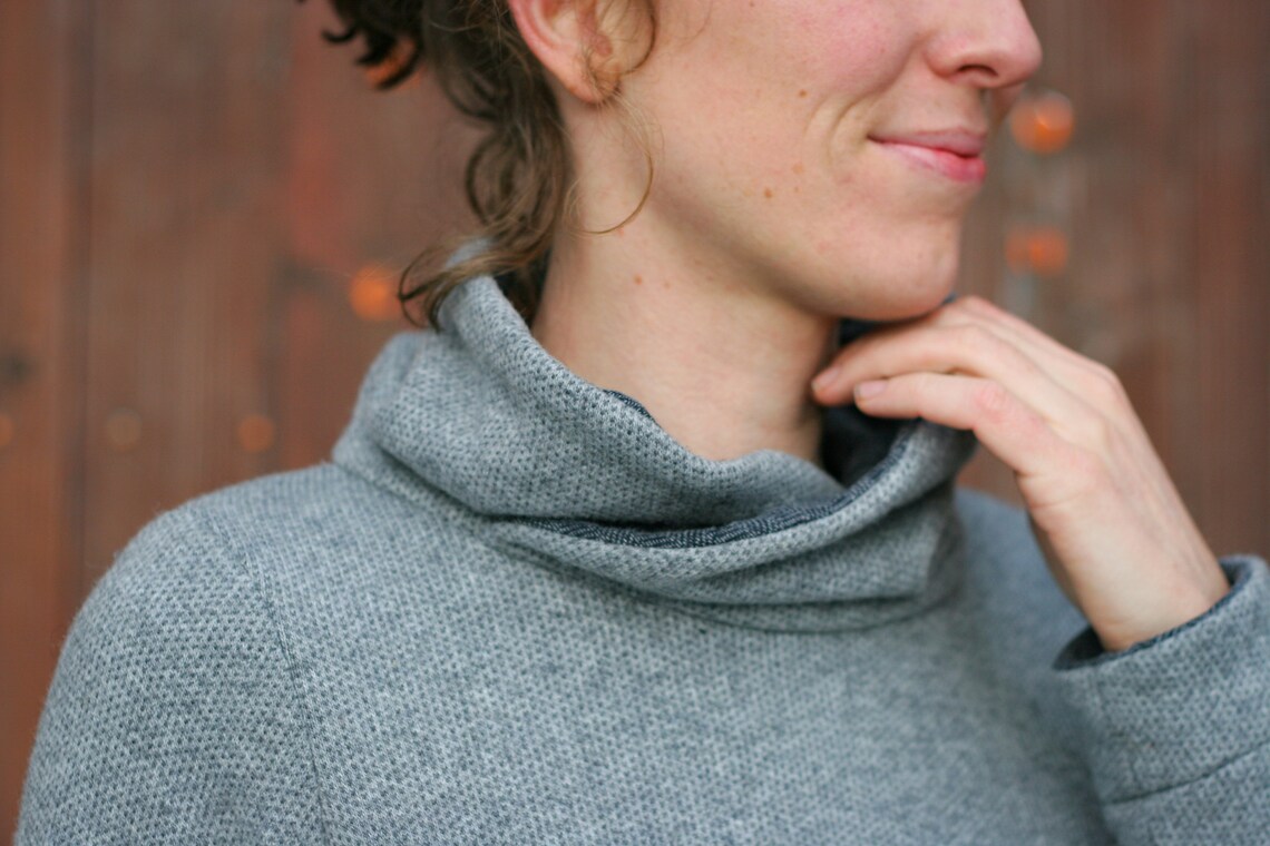 Jasper Crossover Collar Add-on - PDF Sewing Pattern - Etsy