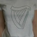 Irish Harp Design in Rhinestones - Etsy