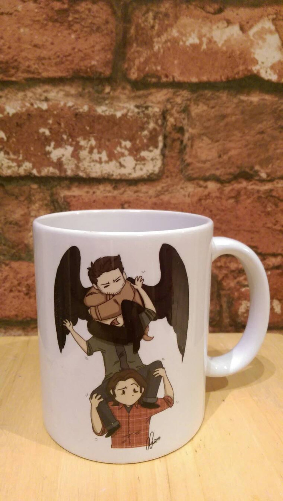 Supernatural Fan Art Mug - Etsy