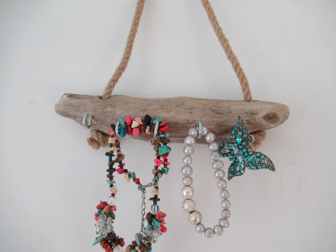 5 Hook Jewelry Organizer Wall Key Holder Jewelry Stand, Jewelry Rack ...