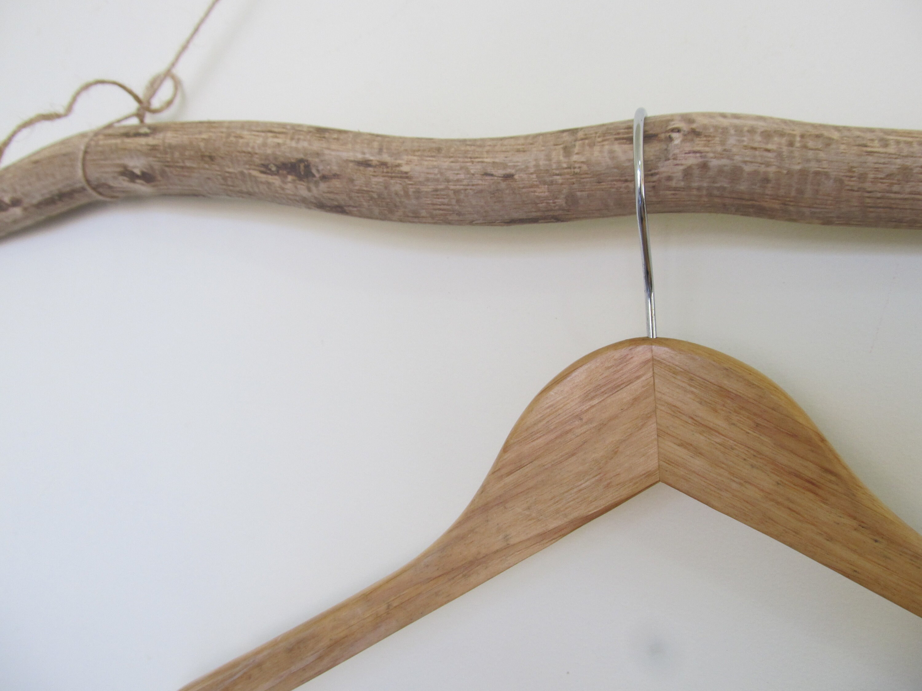 Driftwood Branch Clothing Rack Drift Wood Piece Wall Hanging Wardrobe ...