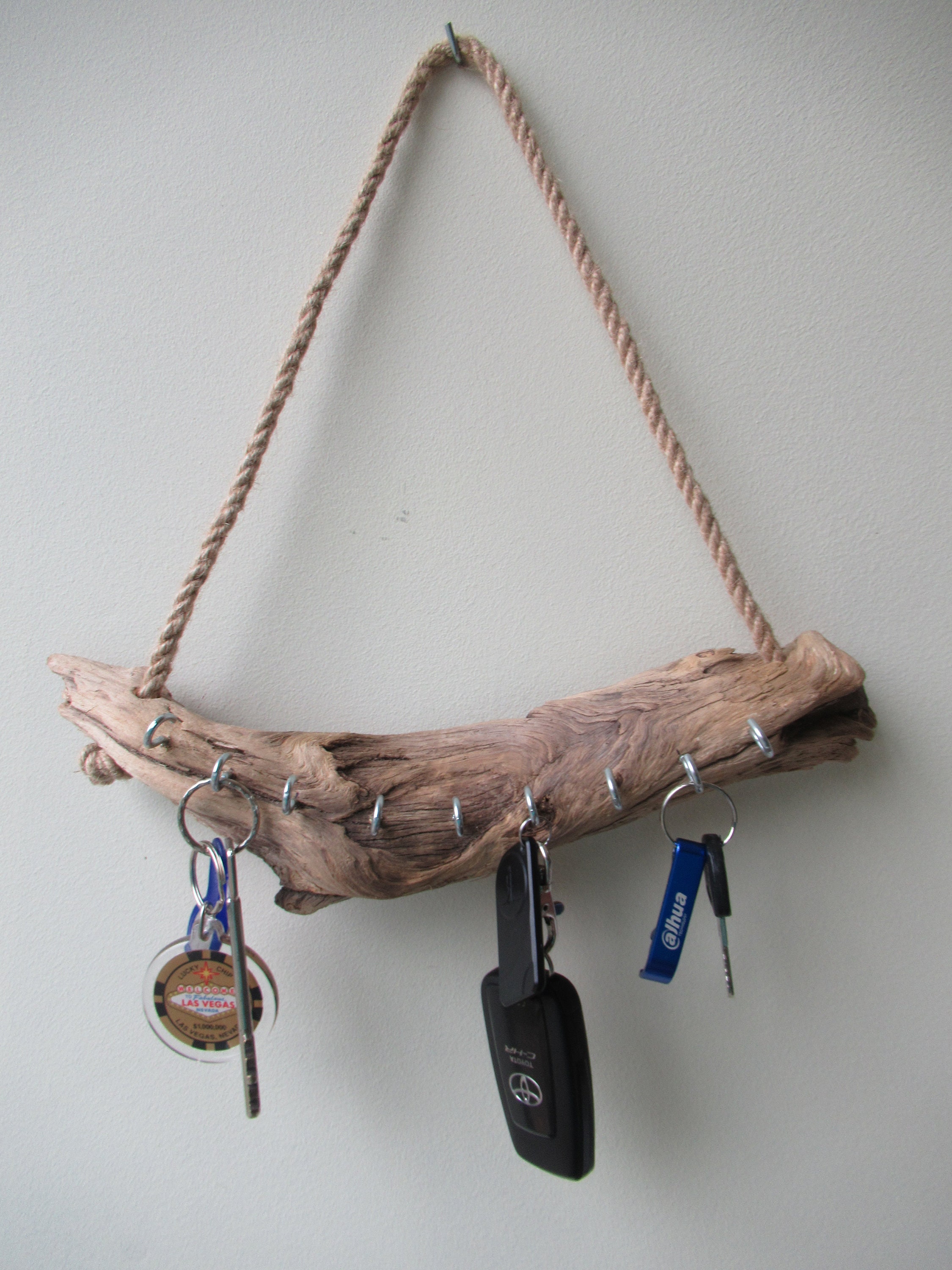 Eye Catching Driftwood Key Holder Driftwood Jewelry Display | Etsy