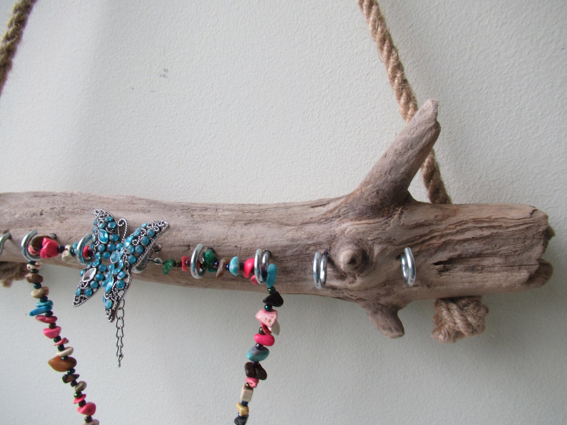 Eye Catching Driftwood Key Holder Driftwood Jewelry Display - Etsy