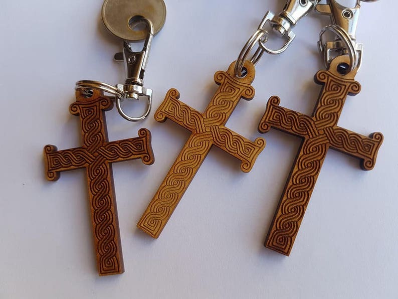 Croatian Pleter Cross Keyring Pleter Tag Keyring Pleter Bag | Etsy