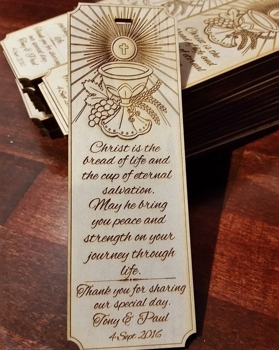 Wooden Bookmarks Laser Cut and Engraved Bookmarks | Etsy