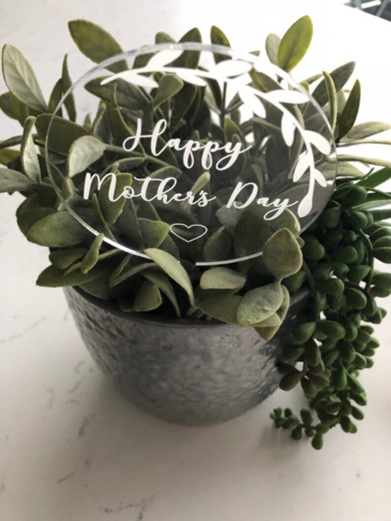 Planting Sticks Mother's Day Flower Pot Message Sticks - Etsy Australia