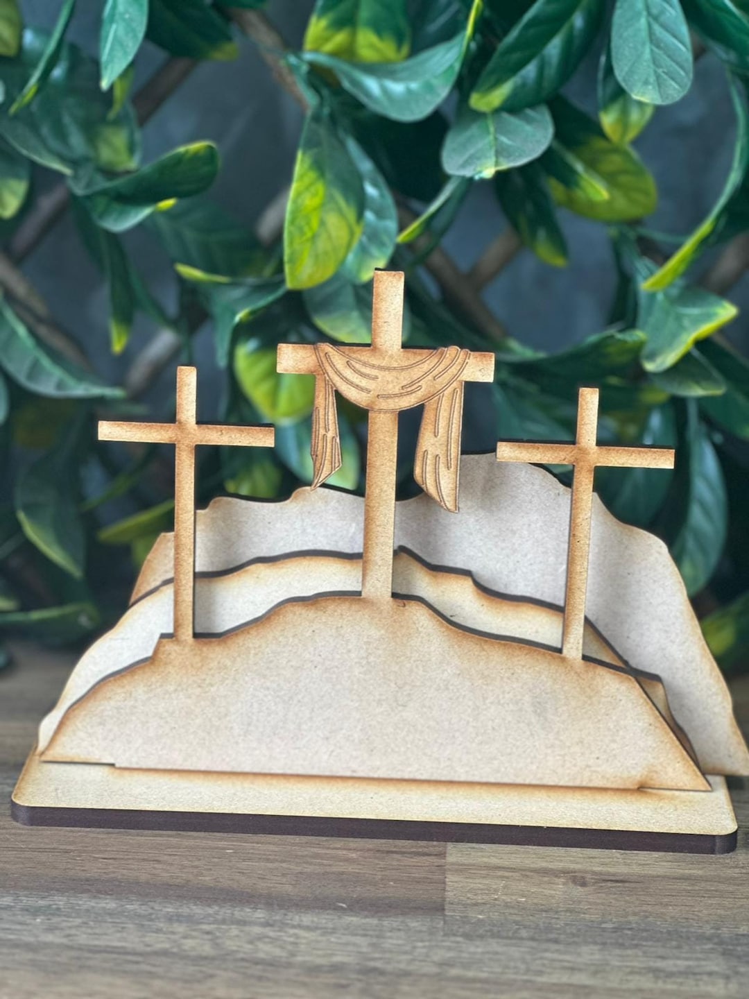 Calvary Scene, Golgotha, 3 Crosses DIY Easter Decoration - Etsy