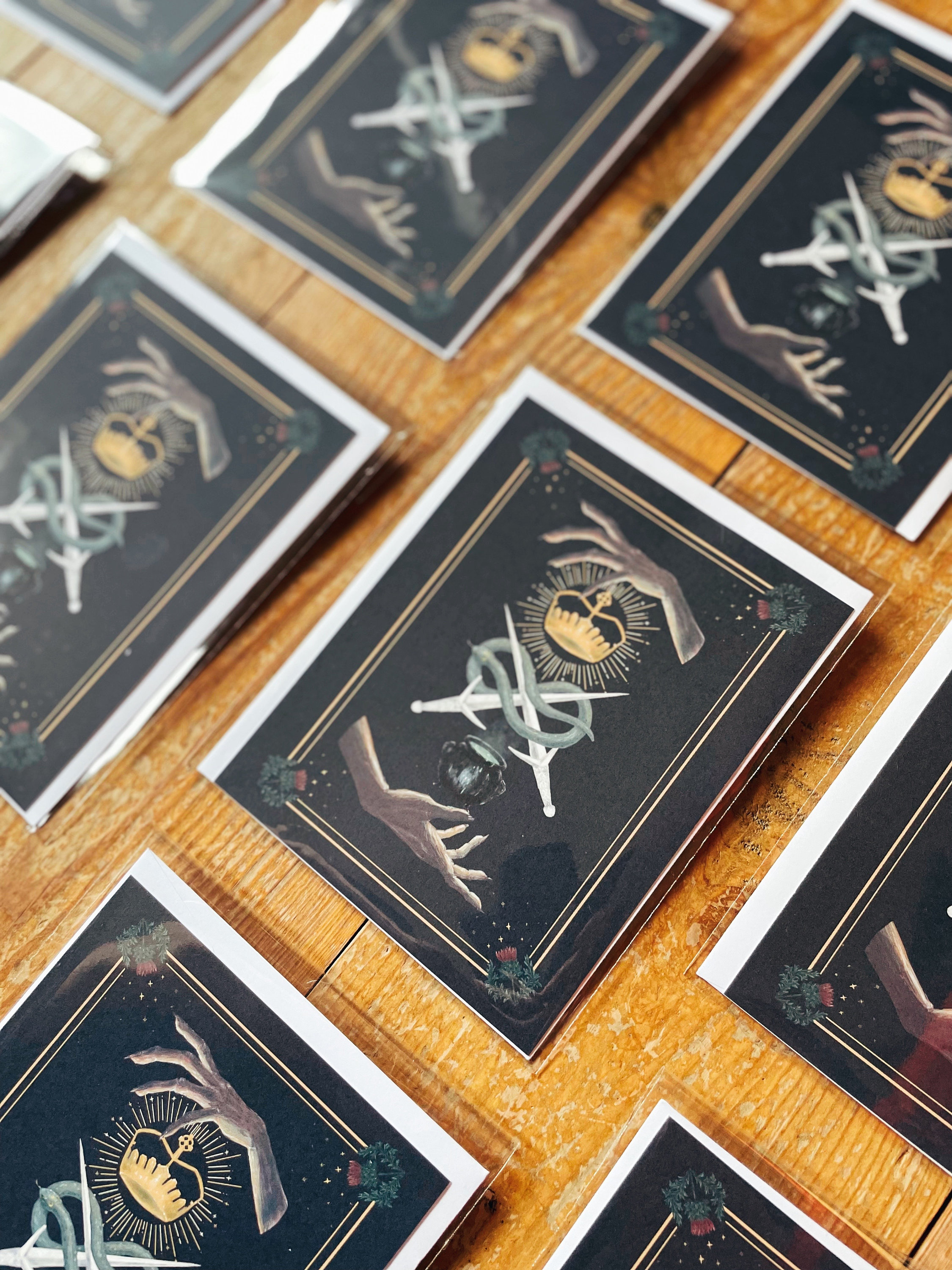 Macbeth Card. Witches Cauldron Card. Celestial Serpent Card.macbeth ...