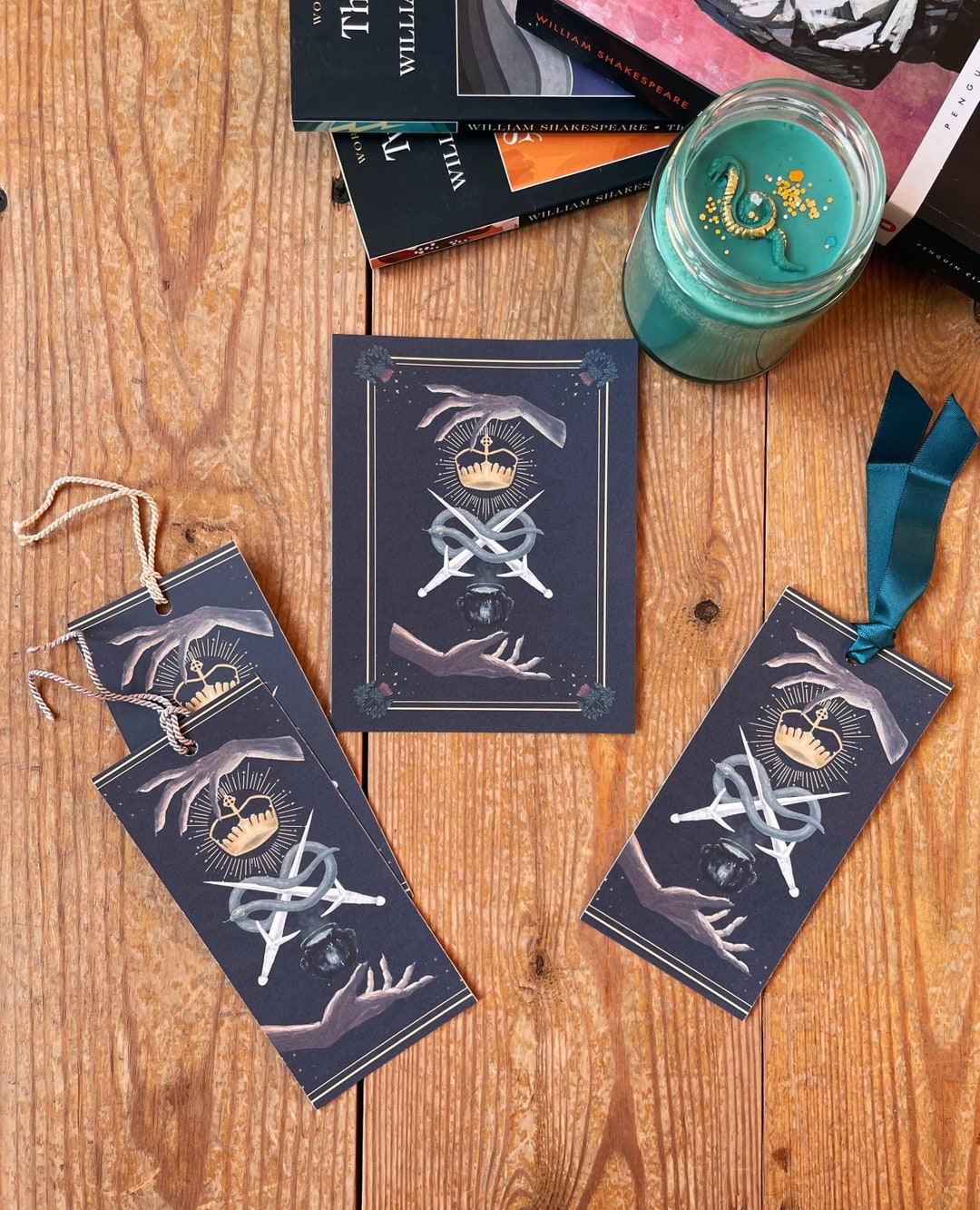 Macbeth Card. Witches Cauldron Card. Celestial Serpent Card.macbeth ...