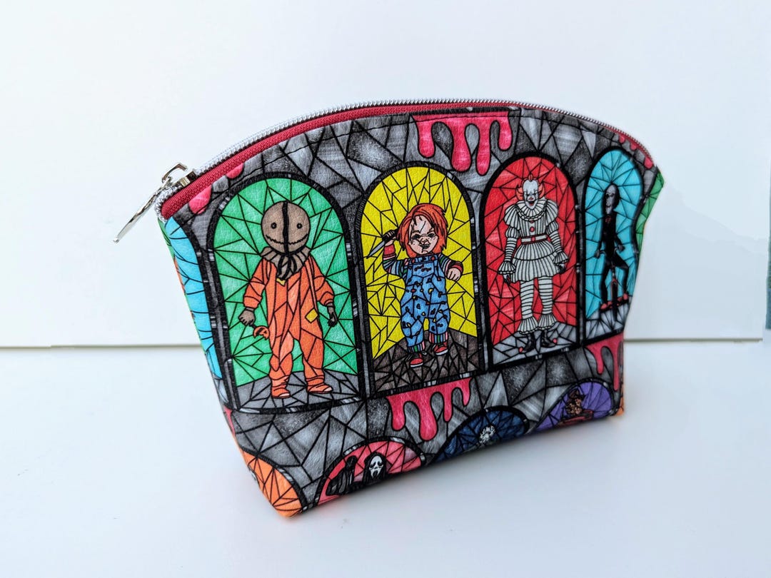 Slasher Horror Icons Waterproof Cosmetics Toiletries Bag. - Etsy