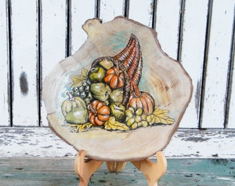Wood Cornucopia Sign - Etsy