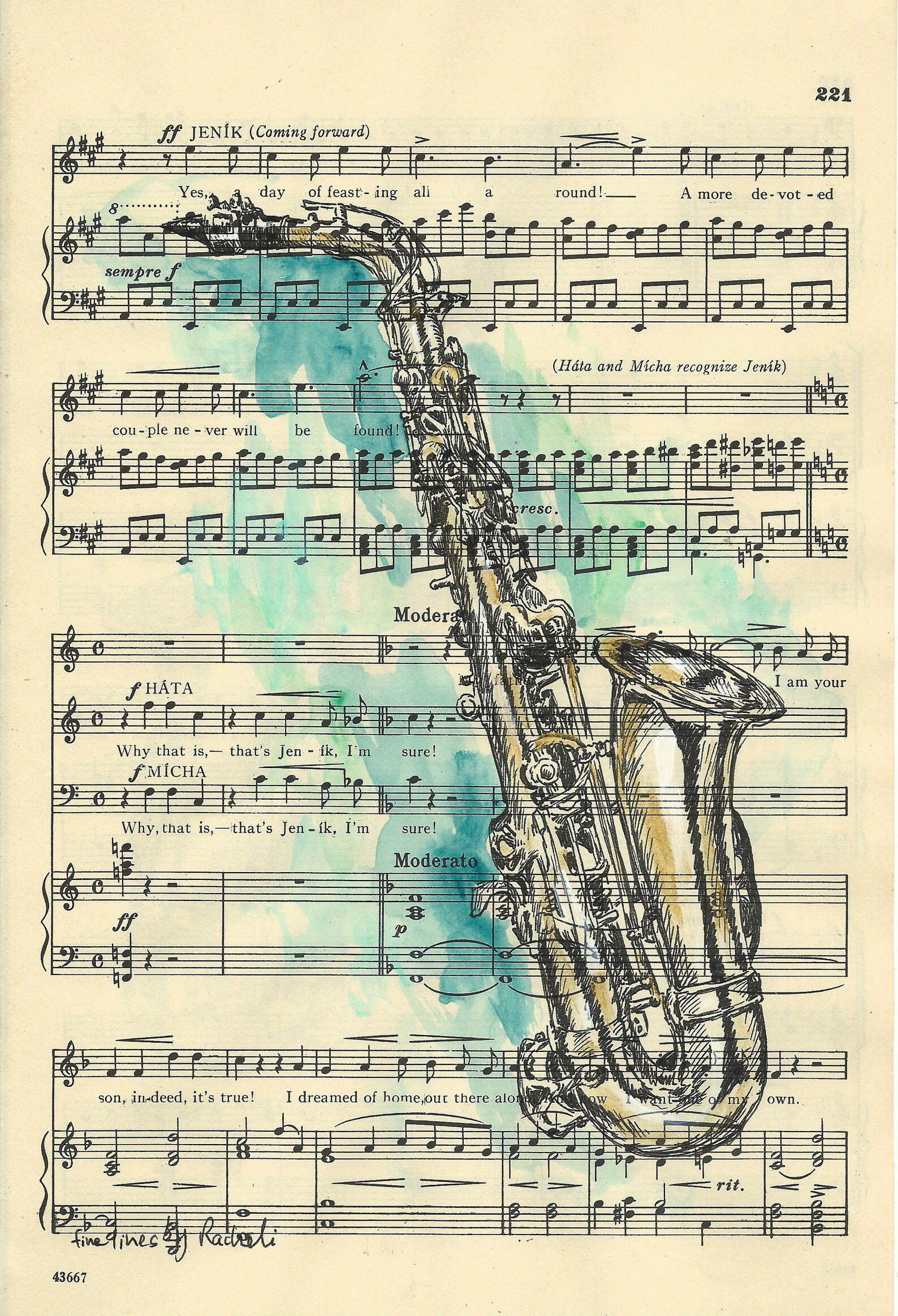 Saxophone Wall Art Framed Art Music Prints Saxophone Print | Etsy