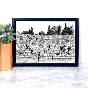 Instant Download Printable Art, Wall Art Judaica, Jewish Art, Black ...