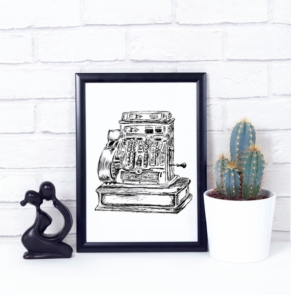 Digital Download Art Prints Vintage Style Print Printable | Etsy